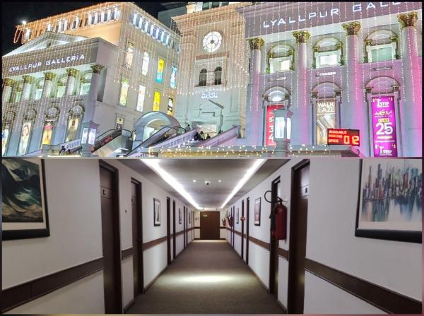 Lyallpur Galleria Mall Apartment, 1 Bhk, 1 Bedroom With Living Room, Basement Parking, 24x7 Security - Pakistan