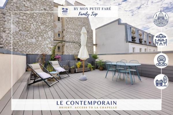 Le Contemporain - Terrace & Near Montmartre - Paris