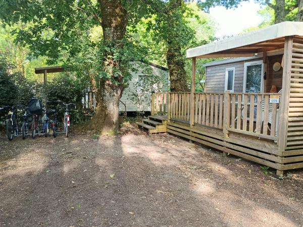 Camping Mobil Home 6 Pers Rivage Des Landes Piscine Landes - Mézos