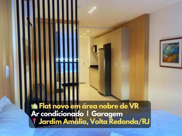 Flat Moderno Garagem Ar Cond Jardim Amália Vr - Volta Redonda