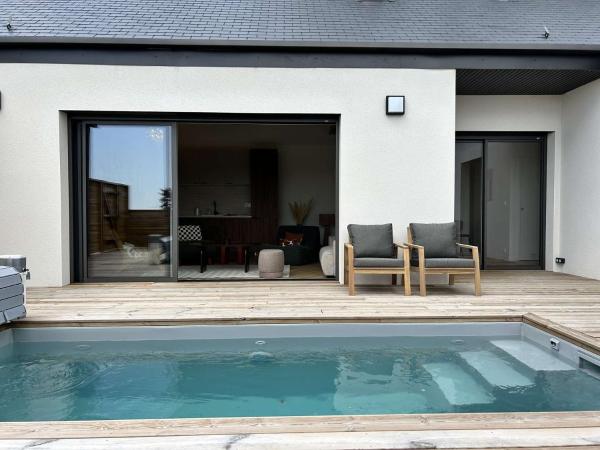 766 - Maison Moderne Avec Piscine Privative. - Erquy