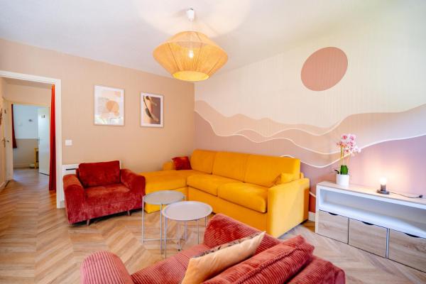 Gite Le Terracotta - Terrasse - 8 Couchages - 3 Chambres Avec Lits King & Queen Size, Lits Superposés Pour Enfants - Stella Plage