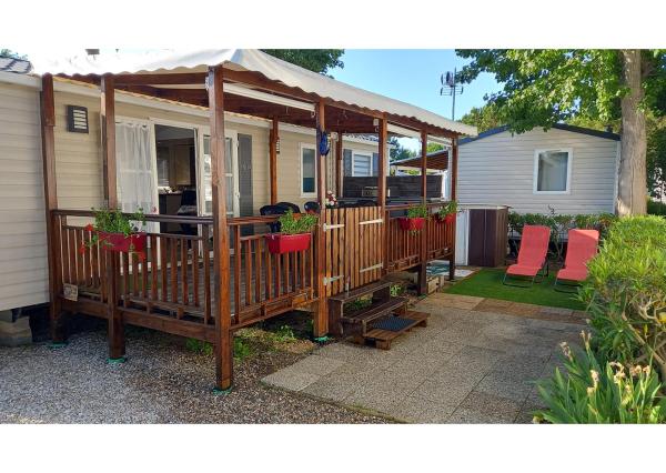Mobil-home - Clim, Tv, Lv, Ll - Camping La Carabasse 4 éToiles - Mh-a024 - Vias