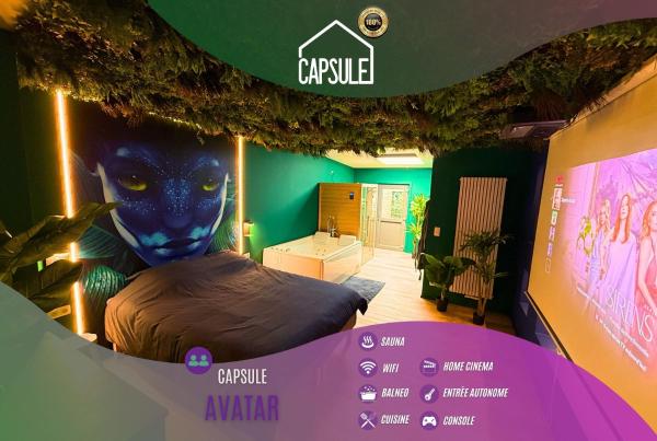 Capsule Avatar - Balneo Sauna Projecteur Nintendo - Soignies