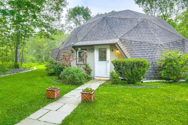 Unique Geodesic Dome Escape In Nature! - Kent, CT