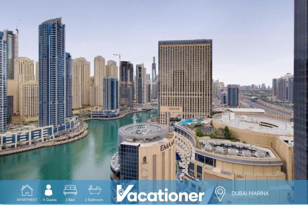 Silverene Tower B, Dubai Marina - Vibrant Two Bedroom - Émirats arabes unis