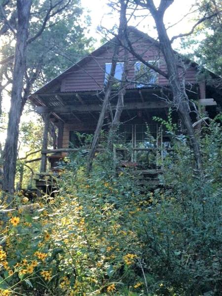 Rustic Two-bedroom Cabin Rental On Hamilton Creek In Texas Hill Country - Marble Falls