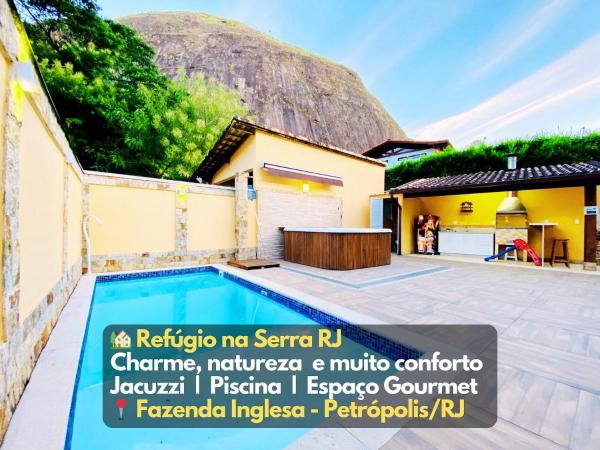 Casa Jacuzzi Piscina Churrasqueira 10 Min Itaipava - Petrópolis
