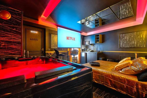 La Golden Room - Suite De Luxe Avec Jacuzzi - Mâcon