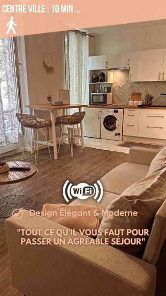 Grand T1 De 38 M2 Au Design éPurée - Marseille