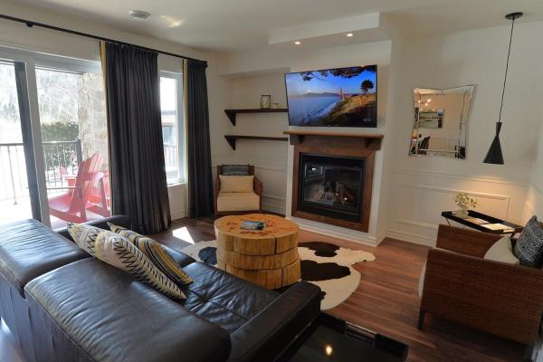 Condo 2 Chambres Avec Accès Aux Pistes De Ski - Saint-Sauveur