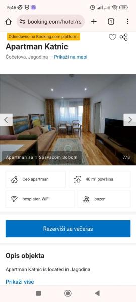 Apartmani Katnic - Jagodina