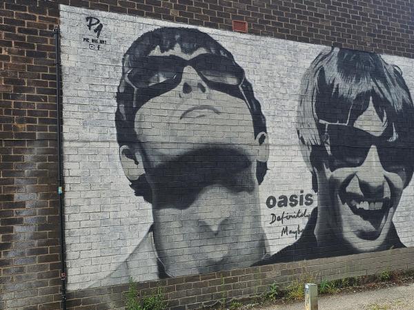 Forest View- Oasis Mural -Didsbury Zen Sleeps 10 - 