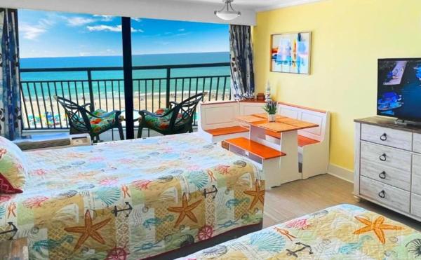 New ! Ocean Reef Resort-unique Renovated Oceanfront Condo -Free Parking - Amazing Pools & Views - Myrtle Beach, SC