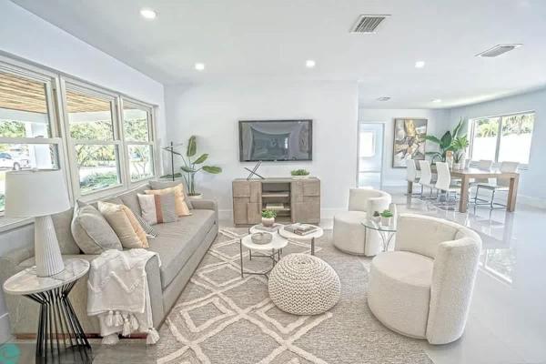 Chic 3br 2ba Getaway With Private Pool Oasis - Fort Lauderdale