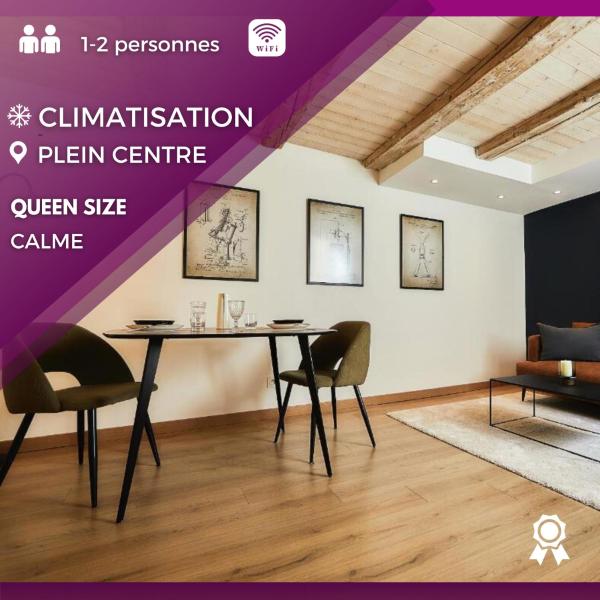La Suite Des Légendes - Duplex Climatisé - Centre Historique - Dole