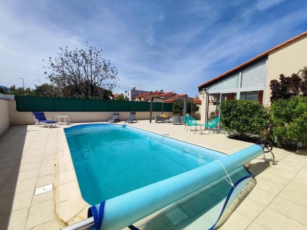 Maison Climatisée Avec Piscine, Parking, Et Wifi - 6 Pers. - Fr-1-776-5 - Argelès-sur-Mer