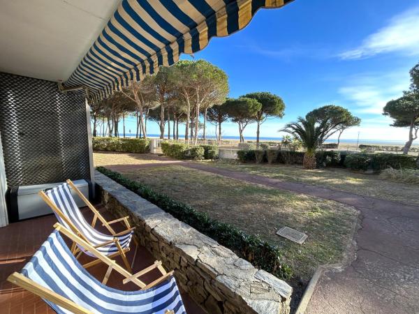 Appartement 5 Pers. Avec Terrasse Vue Mer, à 50m Plage - Fr-1-837-35 - Argelès-sur-Mer