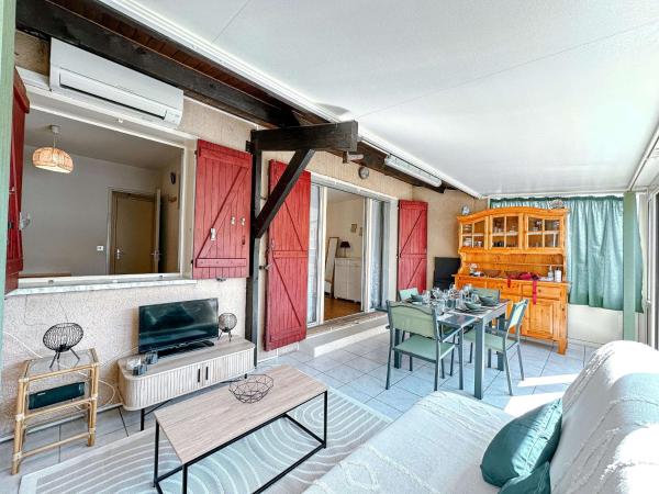 Appartement T3 Au Calme Avec Piscine, Parking, Climatisation - Fr-1-607-229 - Mèze