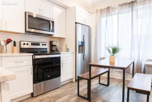 "Aptac,desk,tv,kit,living,views,6guest,wifi,wd - Philadelphie, PA