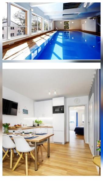 Apartament 3b Niebieskie Apartamenty Poddąbie Z Basenem Krytym, Odkrytym, Salą Zabaw, Animacjami - Polen