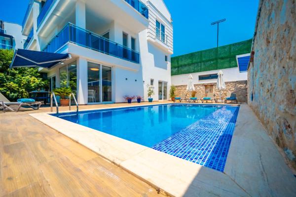 Mavi Ruya - Modern Ground Floor Duplex Apartement With Private Pool - Kalkan