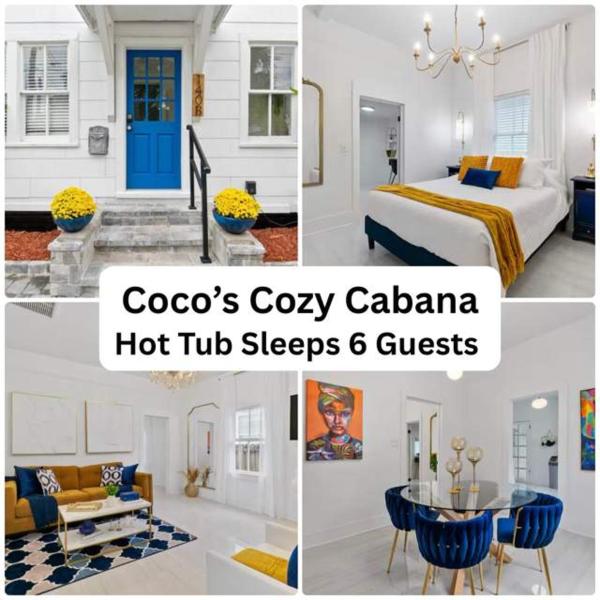 Coco's Cozy Cabana - Hot Tub Walk To Downtown - Castillo de San Marcos National Monument