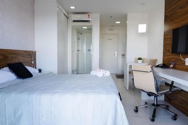 V907 Lindo Flat Em Hotel Bsb Vista Maravilhosa - ブラジリア