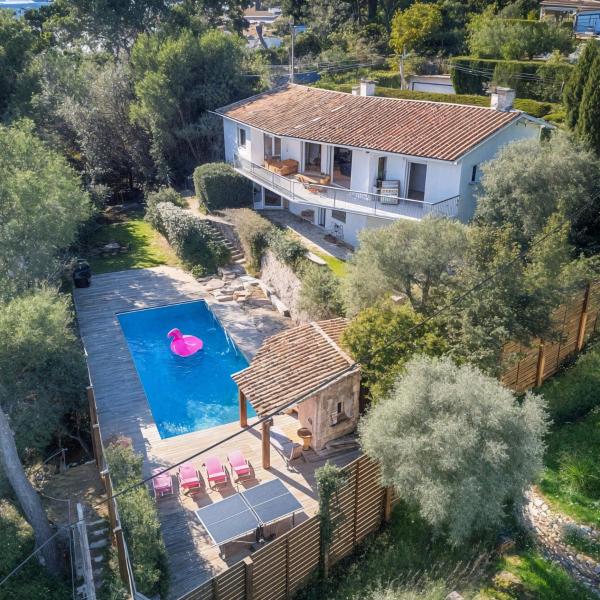 Frgk "Villa Le Petit Bois Vue Panoramique Jardin Verdoyant Près De Cannes" - Vallauris