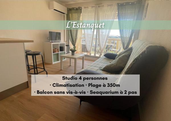 L'estanquet - Clim - Balcon - Plage - Grau-du-roi - Plage de l'Espiguette