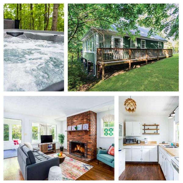 Cozy Cottage W Hot Tub, Fire Pit, Wifi & Sunroom! - Shenandoah National Park
