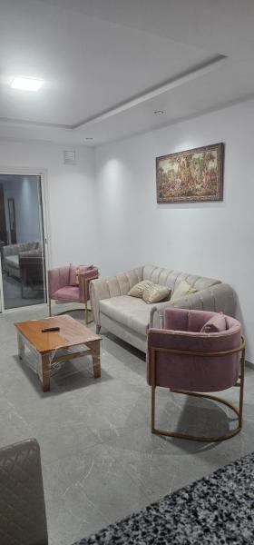 Two-bedroom Apartment With A Living Room, Kitchen And Balcony - Monastir