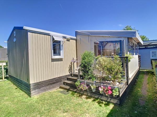 Mobil-home 35m², 3 Chambres, Terrasse Couverte, Piscine Chauffée, à 200m De La Plage, Jullouville - Fr-1-361a-6 - Saint-Pair-sur-Mer