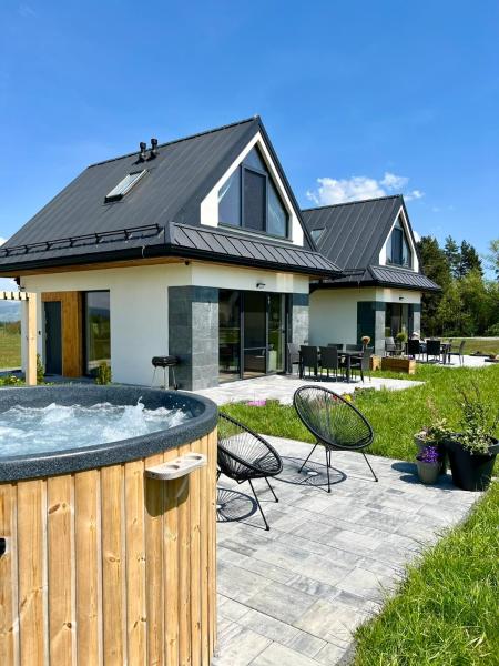 Białka I Skałka Domki Z Jacuzzi I Widokiem Na Góry - Jacuzzi And Mountain View - Poland