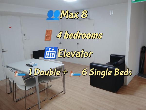 Ueno Asakusa Family Stay 4br Elevator Access - Ginza