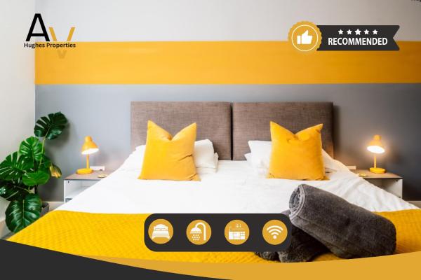 Modern One-bedroom Apartment - 4 Mins From Station, Parking, Ideal For Relocation By Av Hughes Properties - 옥스퍼드셔