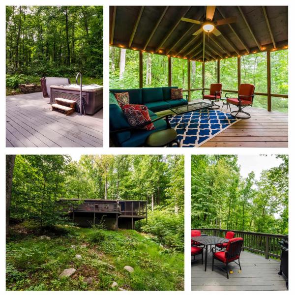 Secluded Oasis W Hot Tub, Screened-in Porch, Wifi! - Berkeley Springs, WV