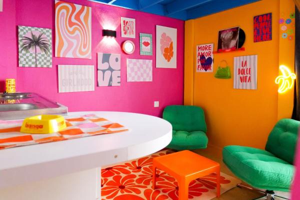 Studette Pop Art - 2 Personnes - Coloree - Angers