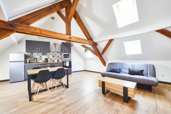 Th 102 Appartement F2 En Duplex Tout Confort 1 à 3 Personnes - Thann