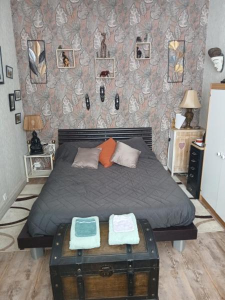 Chambre "Savane Prestige" Esprit Safari Chez Fred - Mayenne