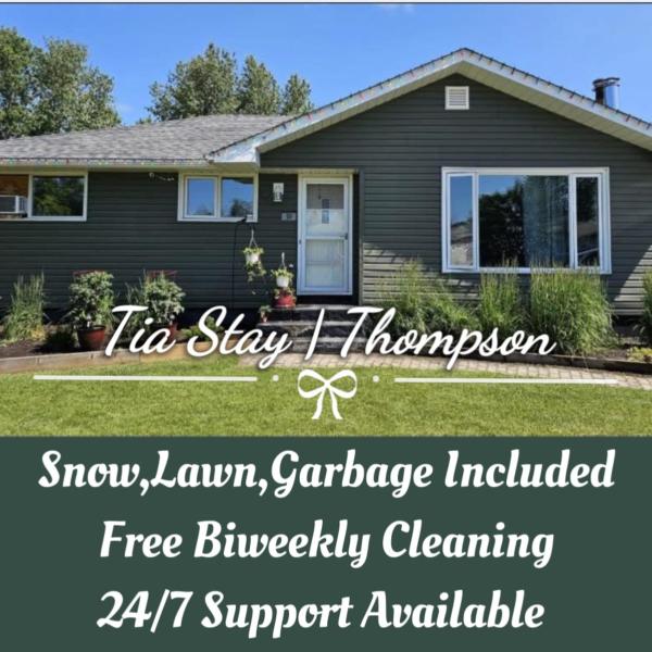 Contractor-friendly,4beds, Free Parking&laundry - Thompson