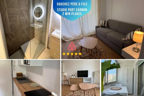 Studio 2 Pers - 3 Min Beach - Port Carnon - Mauguio