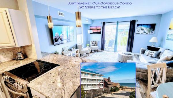 Just Imagine! Newly Renovated Ocean View 1br-1 Ba Condo - Bethany Beach, DE