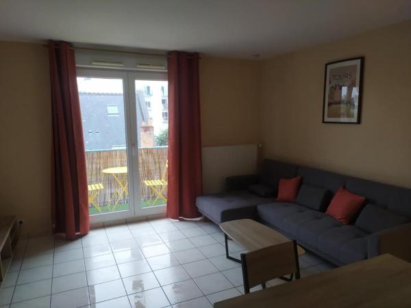 T3 Cosy 2 Chambres Proche Tours - Indre-et-Loire