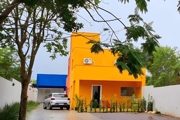 Casa Amarela - Vila Das Cores, Nova E Bem Equipada - Bonito