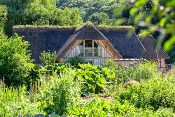 La Maison Du Fermier - Chaumière Normande D'exception Avec Jardin - Saint Wandrille - Yvetot