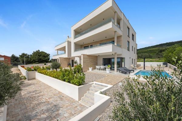 Apartment Maslina Mit Privatem Salzwasserpool - Tisno