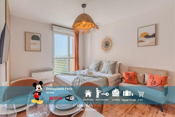 Le Tahiti, 2 Pers, 10 Min Disneyland Paris - Montévrain