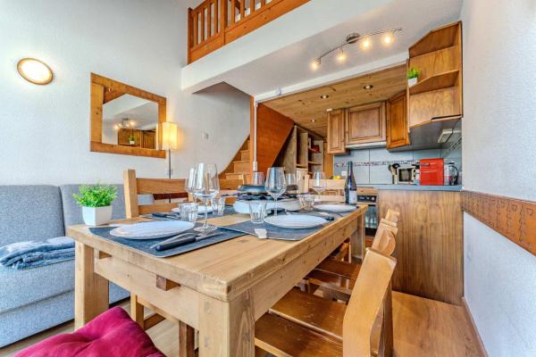 Cozy Duplex With Balcony, Parking & Mountain View - Résidence Le Silveralp - Val Thorens
