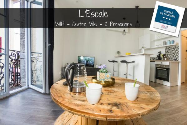 L'escale - Centre Ville - 3 éToiles - Bourg-en-Bresse